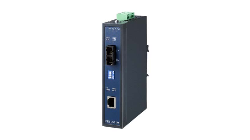 Ethernet to Multi mode Fiber Media converter EKI-2541M-BE |研华 IoTMart